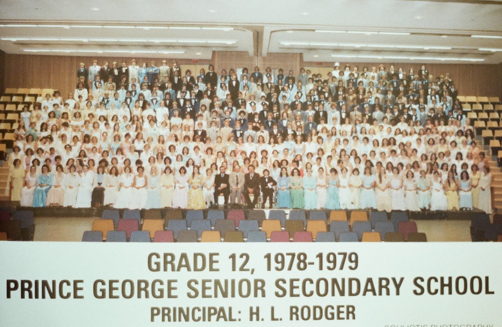 Prince George Senior Secondary Class of 1979: 1979 Graduating Class Photo