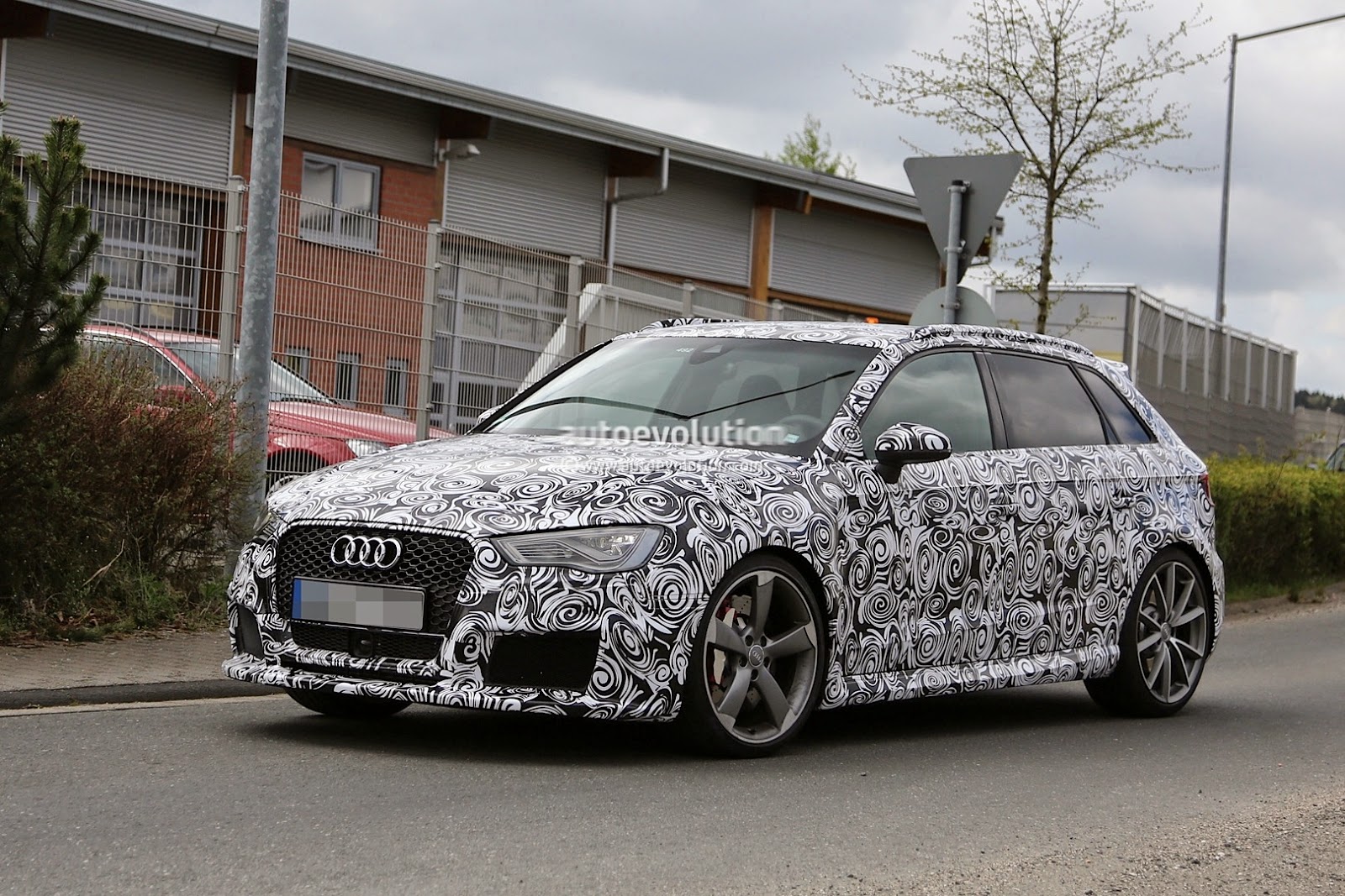 Demo BKB: Audi RS3 Sportback (2015) Spyshot