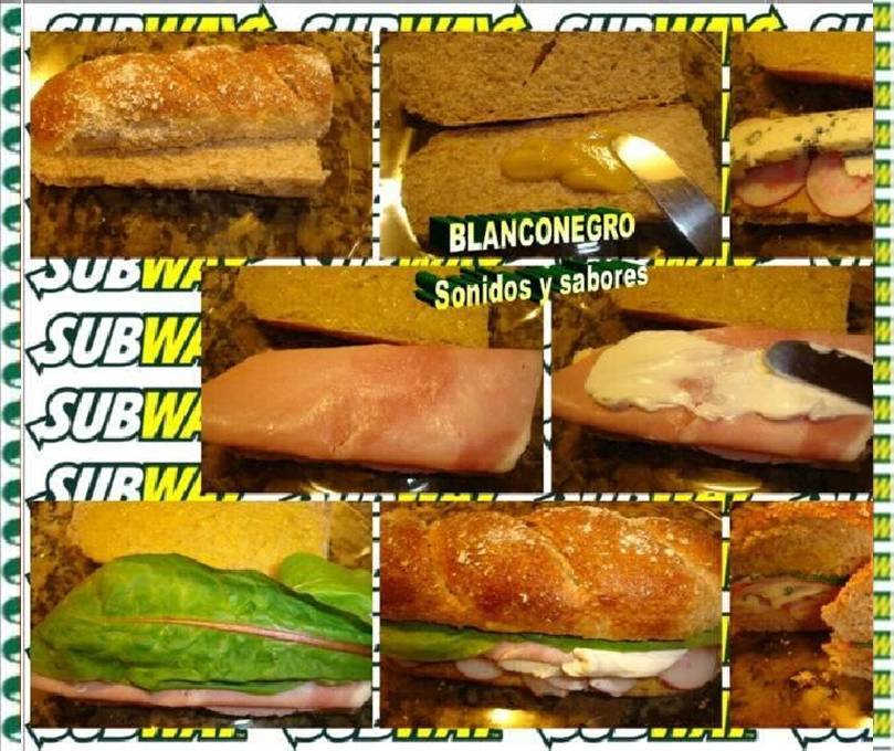 SONIDOS Y SABORES: Subway sandwich (pan hecho en casa)