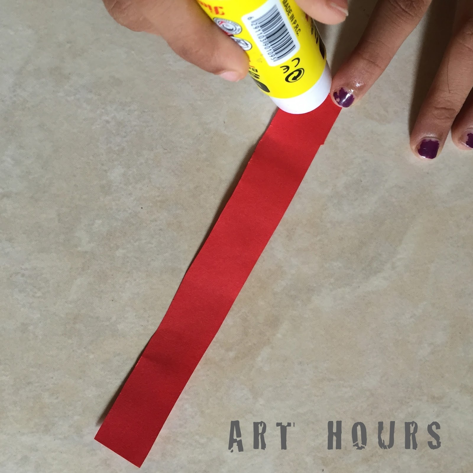 ArchGuide: Tutorial: Using Paper Strips to make a Floral Decoration