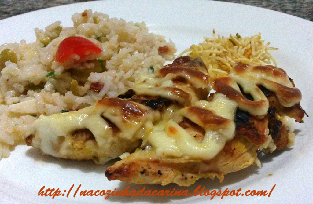 Filé de Frango com Catupiry | Na Cozinha da Carina