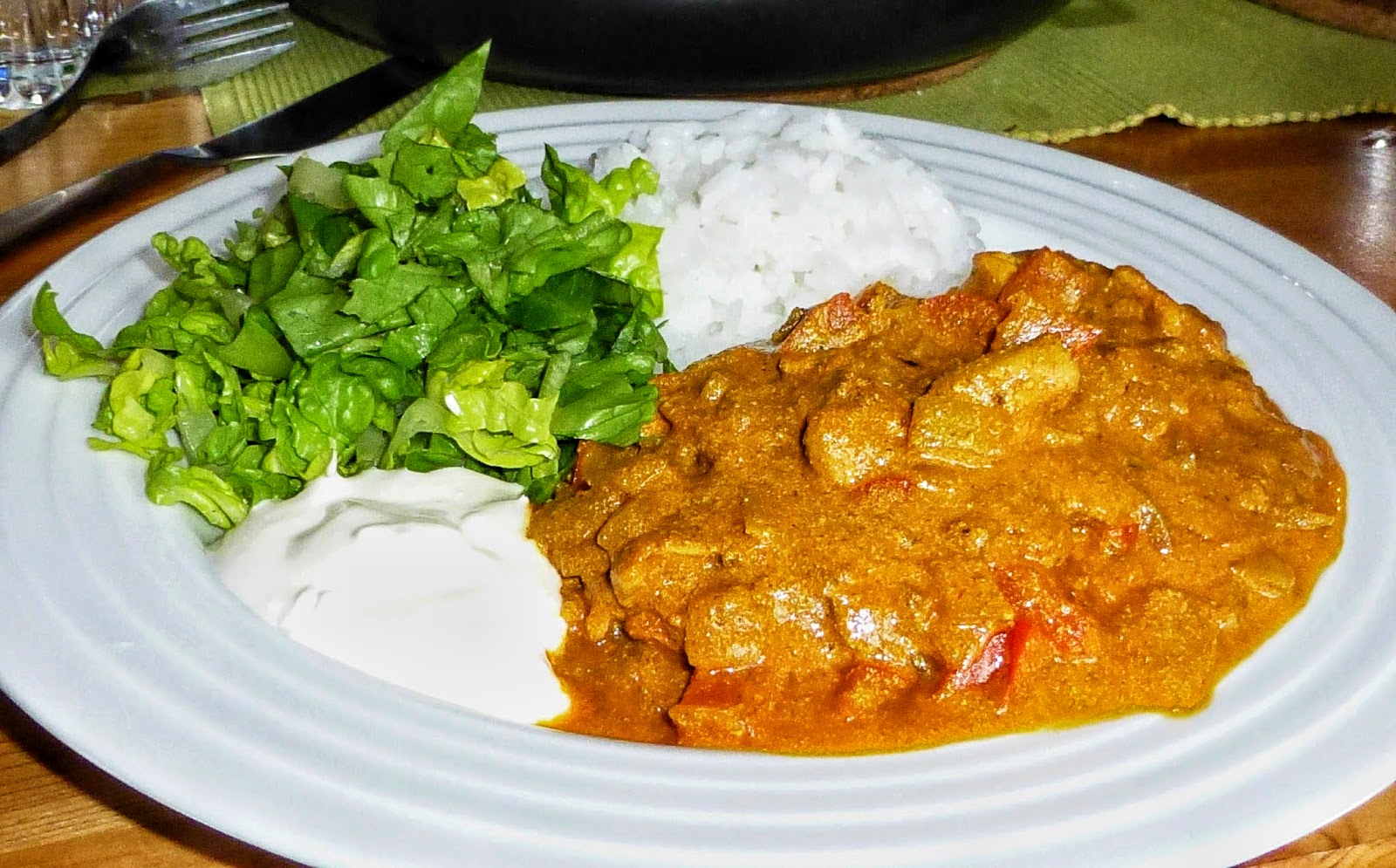 Kjøkkenet med det rare i: Kylling i karri