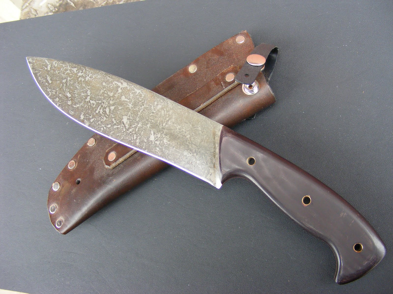 Jeff Crowner Knives: NorthWest Bush Blade by Jeff Crowner