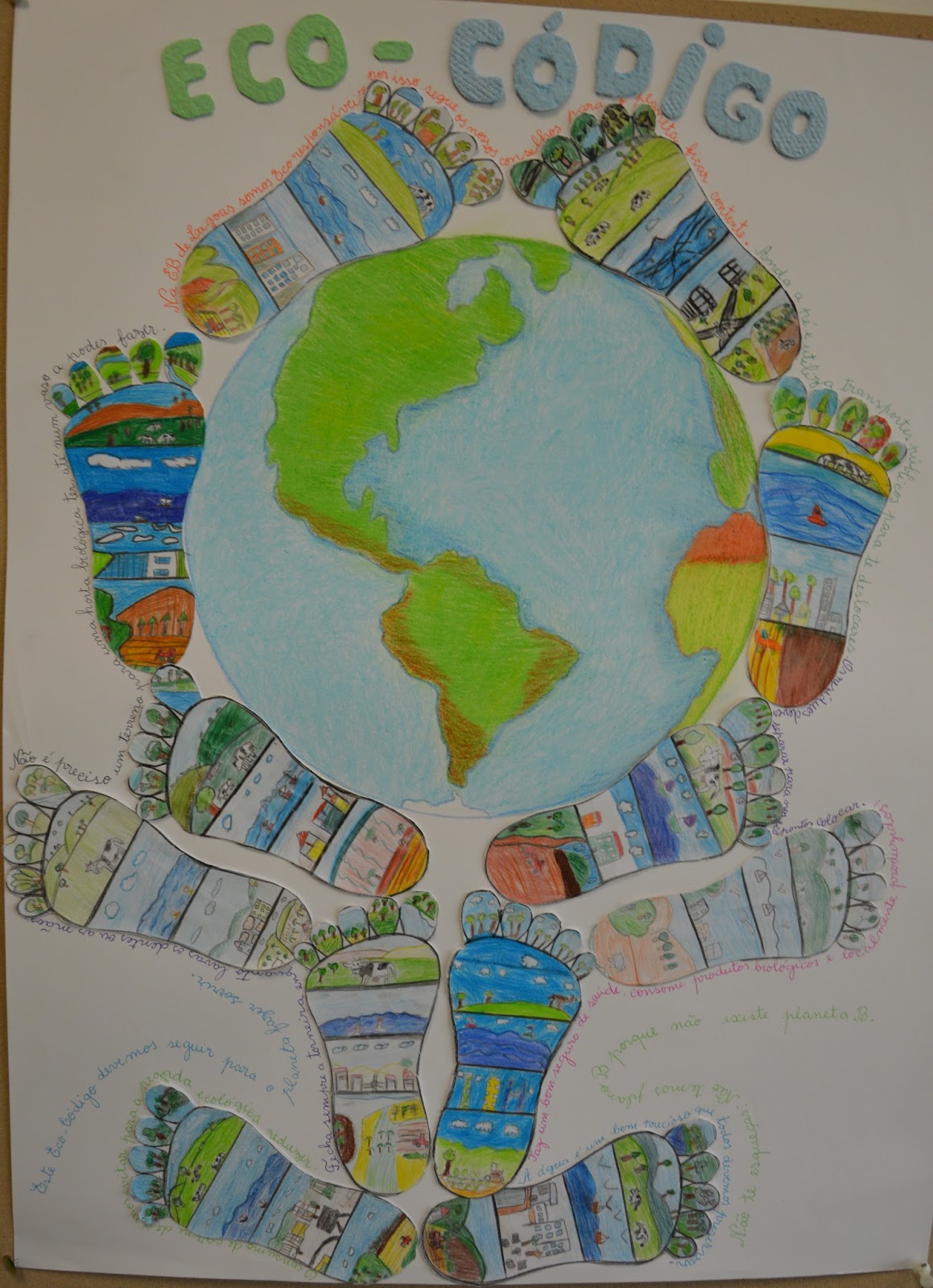 Centro Educativo das Lagoas: Programa Eco-Escola - Poster Eco-Código