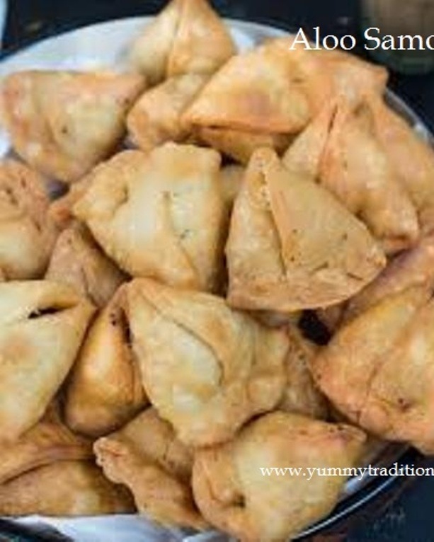 Aloo Samosa Recipe - Yummy Traditional