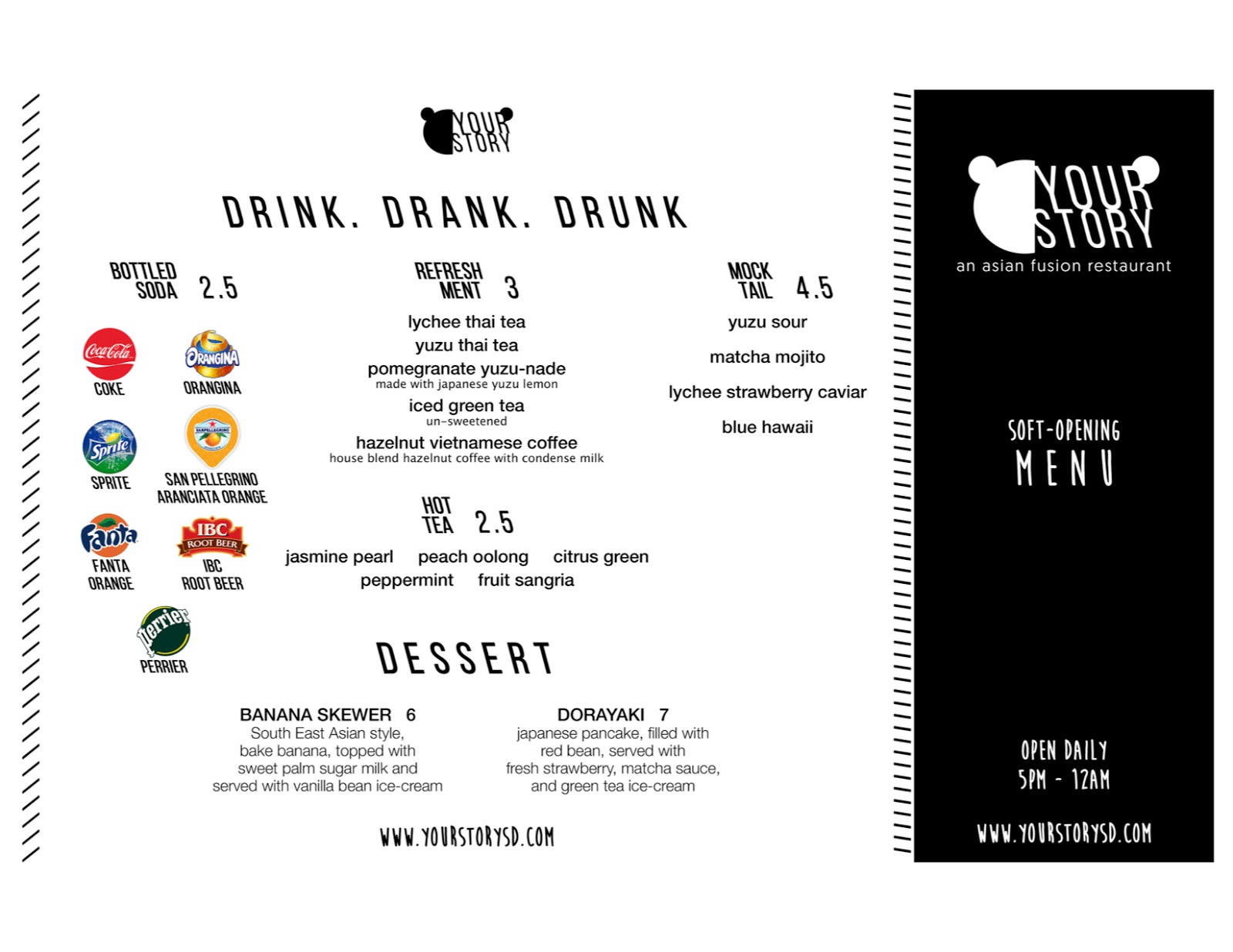 SanDiegoVille: Your Story Asian-Fusion Restaurant Now Open In San Diego ...