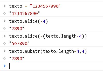 Programação com scripts para WEB: substring ou slice em javascript