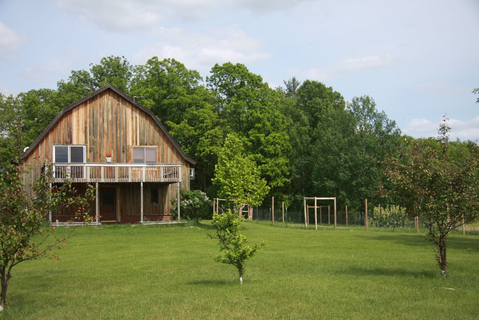 our little barn house