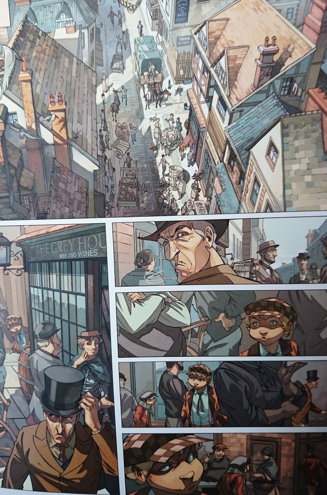 Key to Baker Street: Rezension: Die Vier von der Baker Street (Comicreihe)