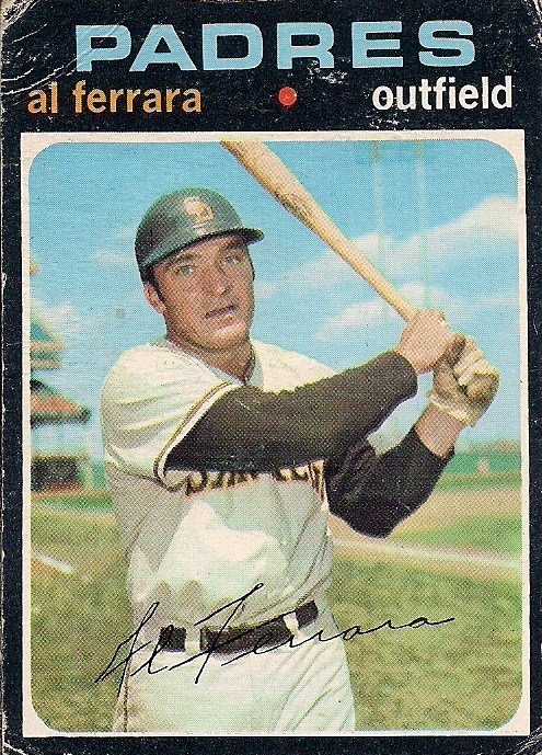 Topps 1971: no. 214 - al ferrara