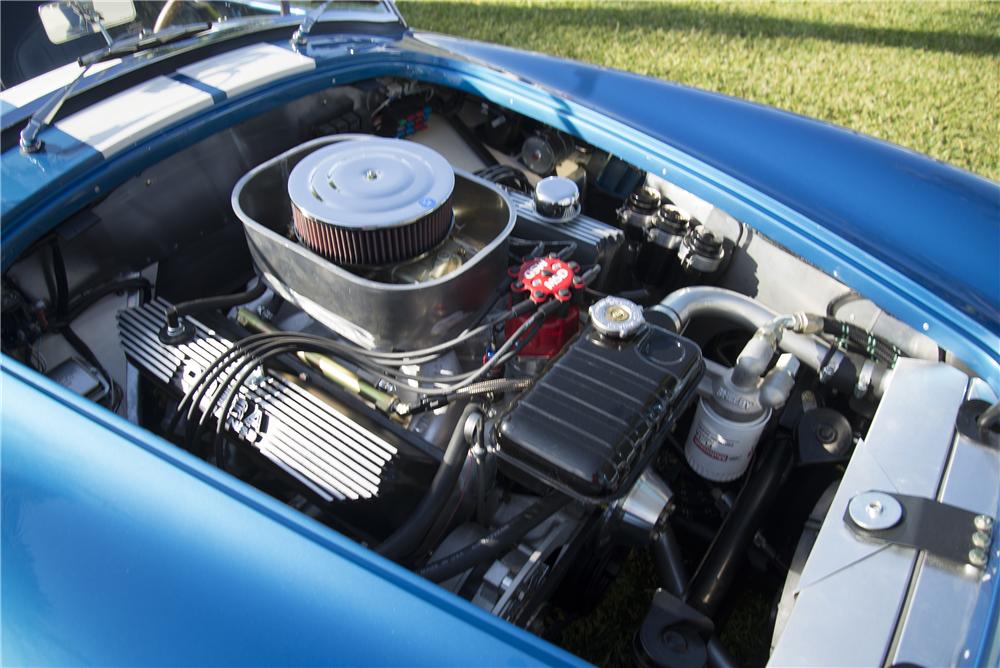 biker excalibur II: 1965 SHELBY COBRA CSX 6000 ROADSTER by Barrett-Jackson