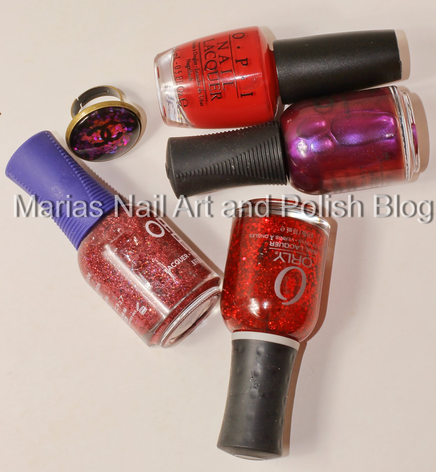 Marias Nail Art and Polish Blog: Orly Beautiful Disaster and Pink Your ...
