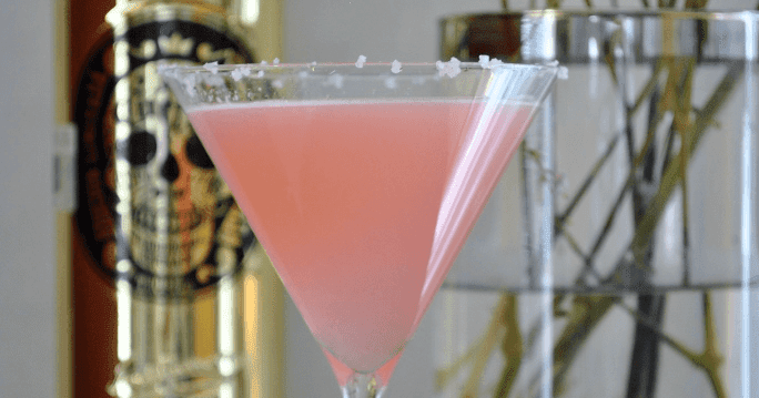 Sopa de Sopa : Margarita de Ruibarbo (bebida con alcohol)