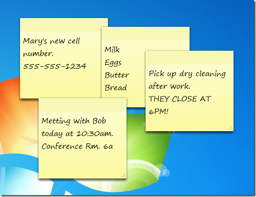 Cara Mengubah Format Text Sticky Notes di Windows | TopikBasi