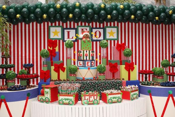 Mamãe faz minha festa: Inspire-se: Tema Natal para Festa Infantil