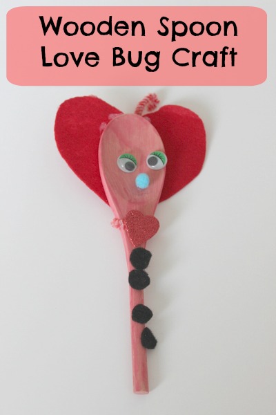 Wooden Spoon Love Bugs (Kids Craft) - Crafty Morning
