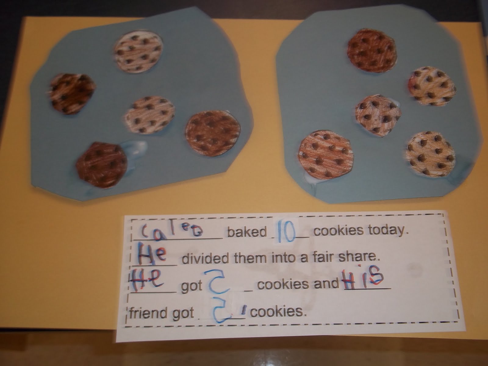 Mrs. Wood's Kindergarten Class: The Doorbell Rang