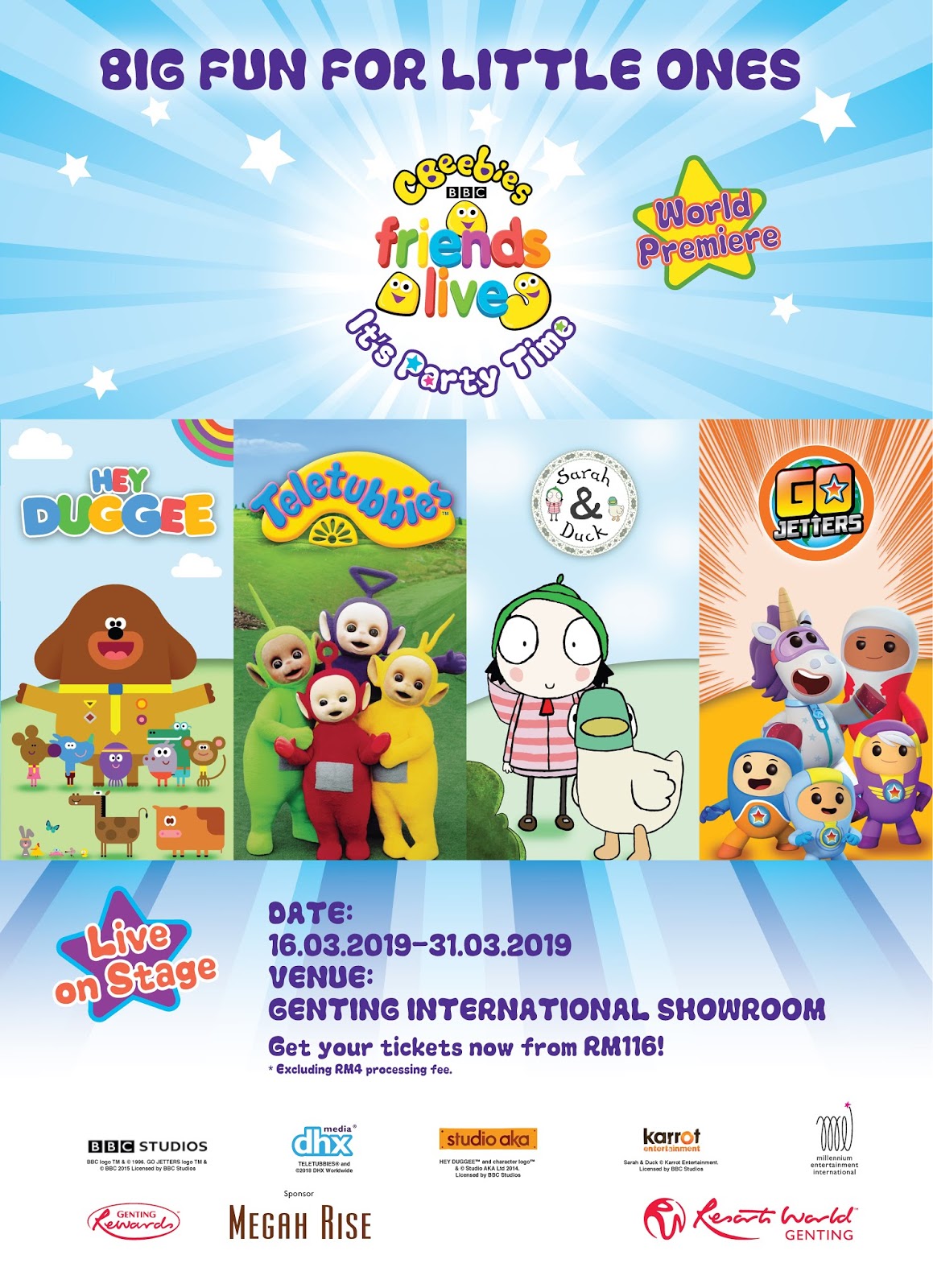 World Premier and Biggest CBeebies party to be held at Resorts World ...