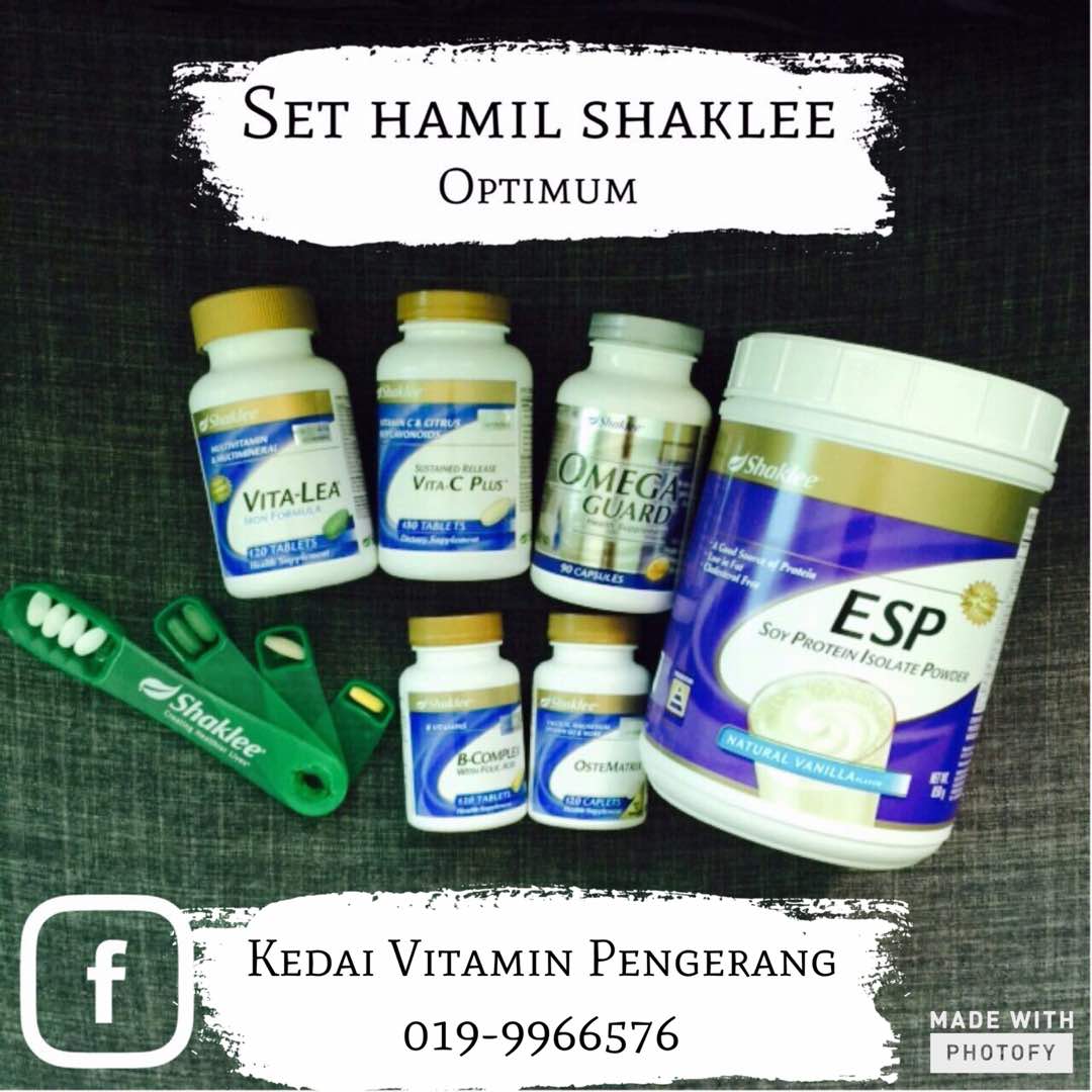 Set Hamil Shaklee Pilihan Ibu Hamil