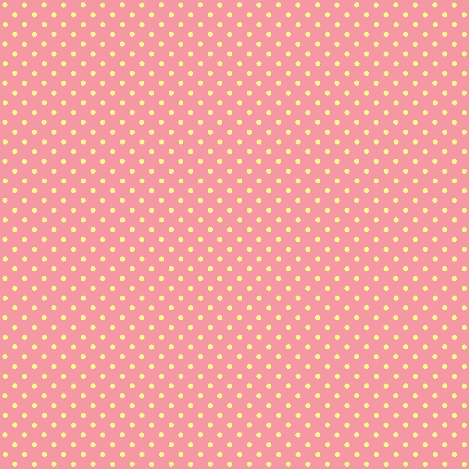 The Artzee Blog: 12 x 12 Inch Yellow Polkadots on a Pink Background ...