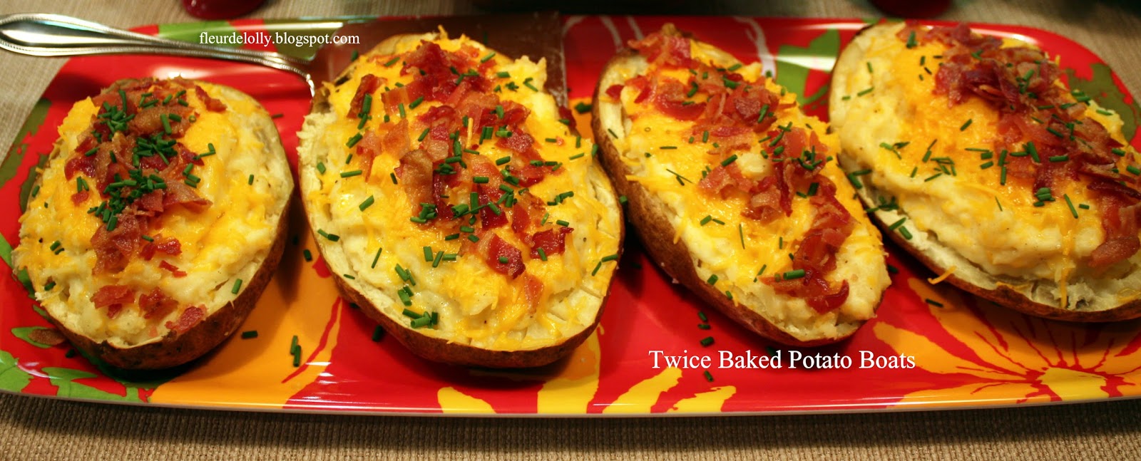 Fleur de Lolly: Twice Baked Potato Boats