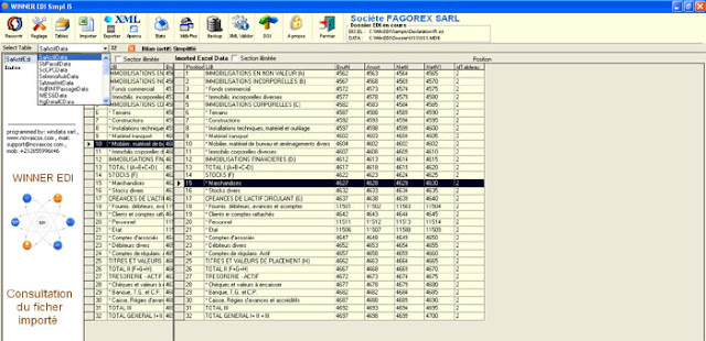 Simpl IS Simpl IR Simpl TVA XML EDI: EDI Simpl-IS Logiciel Maroc