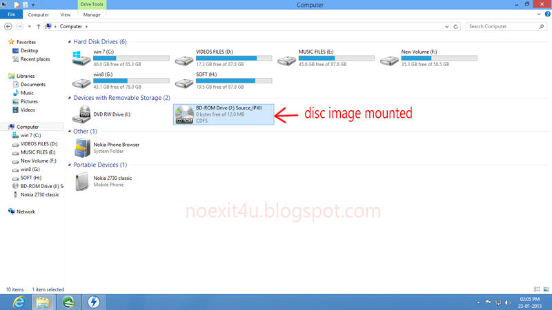HOW TO MOUNT DISC IMAGE USING DAEMON TOOL ~ noexit4u.com