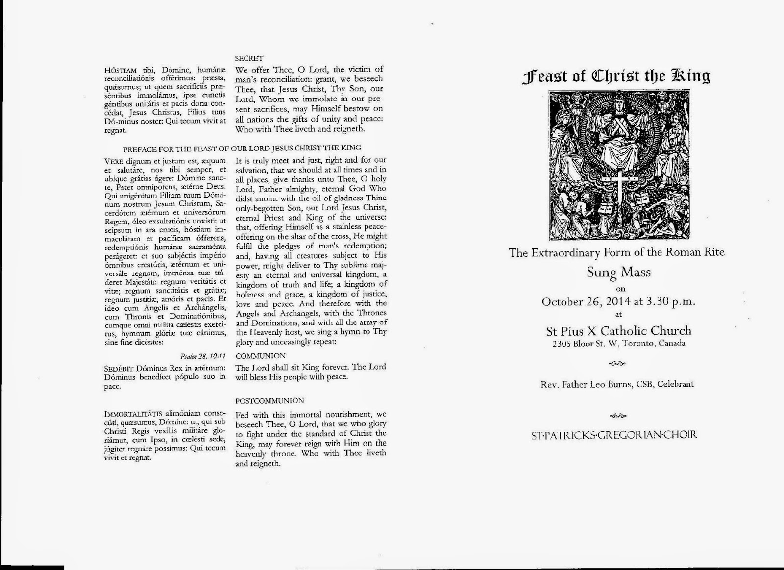 Servimus unum Deum - Latin Mass Altar Serving and Related Matters in ...