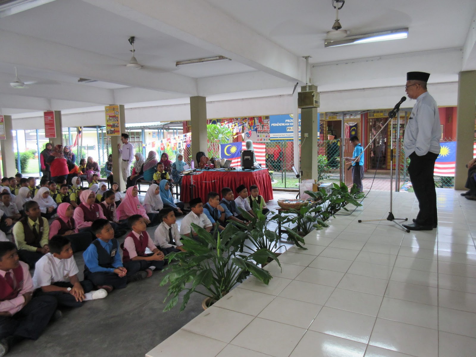 SK PINJI: Majlis Mohon Restu Tahun 6