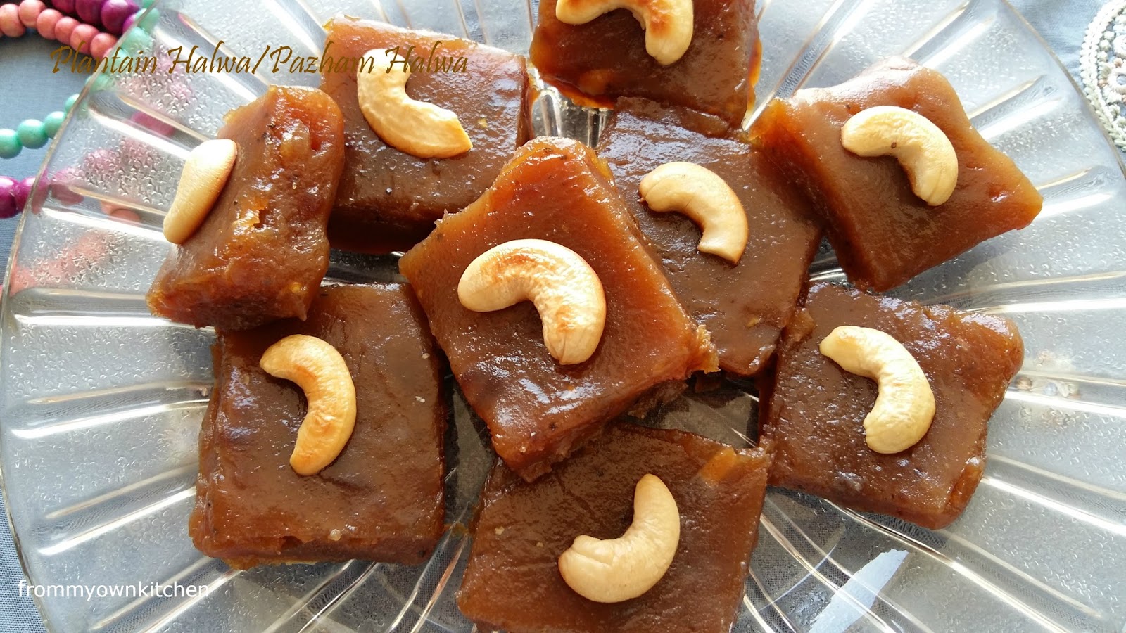 From My Own Kitchen: Plantain Halwa/Kerala Banana Halwa/Nenthra Pazham ...