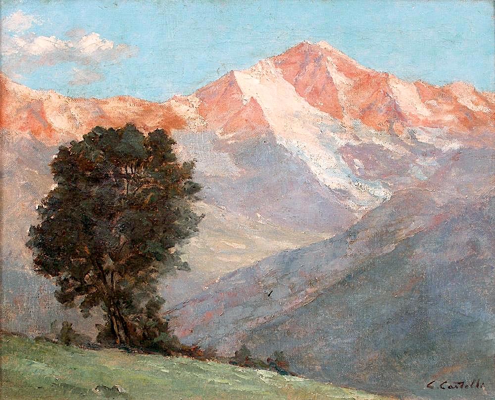 Wandering Silent Vertexes and Frozen Peaks: JUNGFRAU PAINTED BY CLEMENT ...