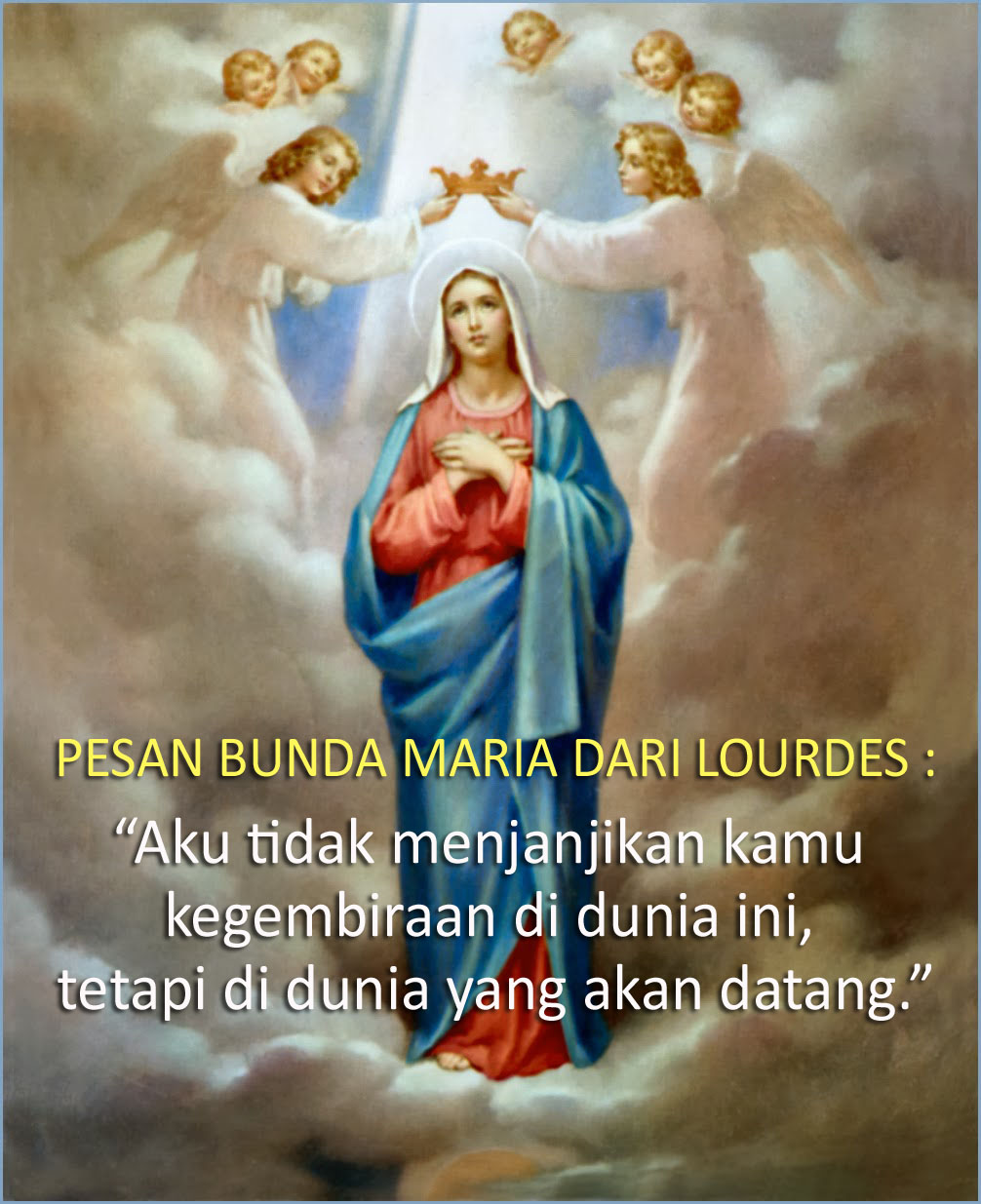 Gabriella Sheryl Howard: PEZIARAHAN PRIBADIKU KE 9 GUA MARIA