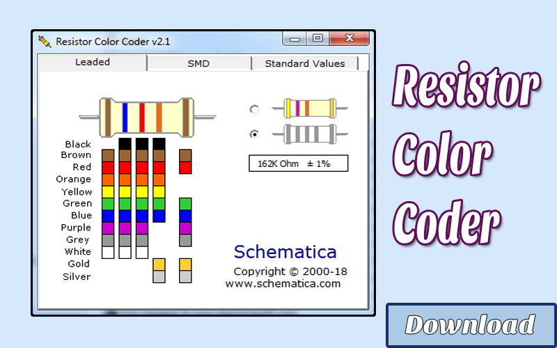 Download Resistor Color Coder | Kalkulator / Info & Softwares ...