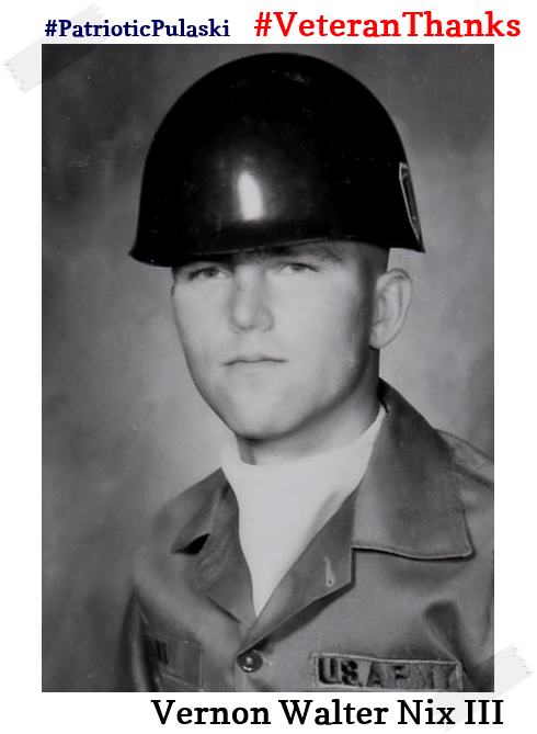 Patriotic Pulaski County Thanks Our Veterans: Vernon Walter Nix III ...