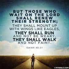 Nita's Thoughts: Run and not be Weary