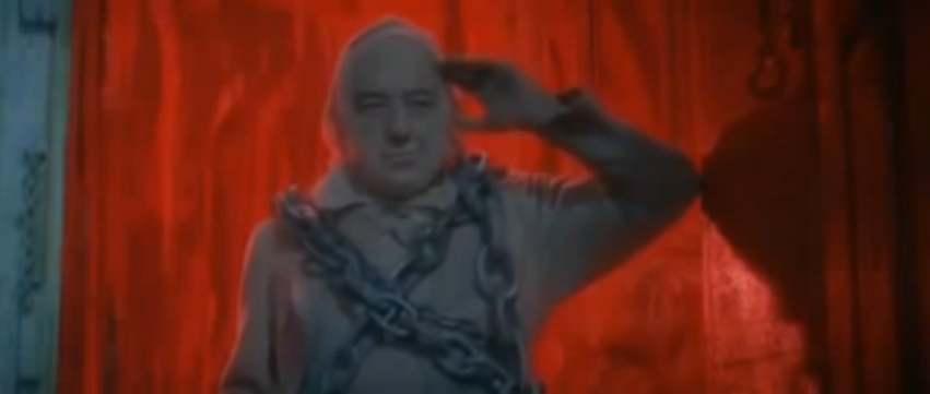 Scrooge Albert Finney Hell