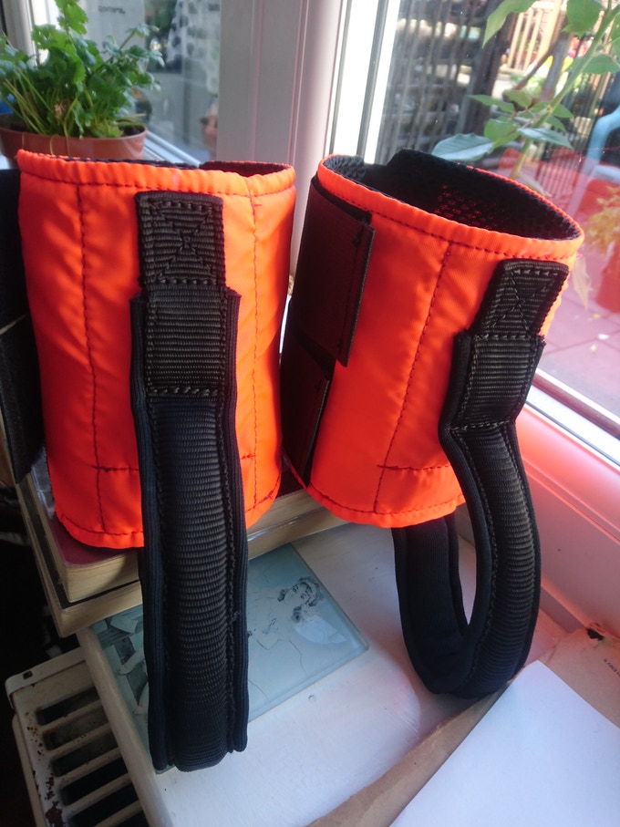 Drafts about A11Y: 視覚障害者の誘導を安全・快適にするハーネス「Ramble Tag」。