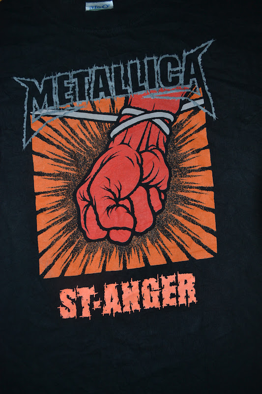 OldSchoolZone: METALLICA St. Anger promo with Pushead Artwork T-shirt ...