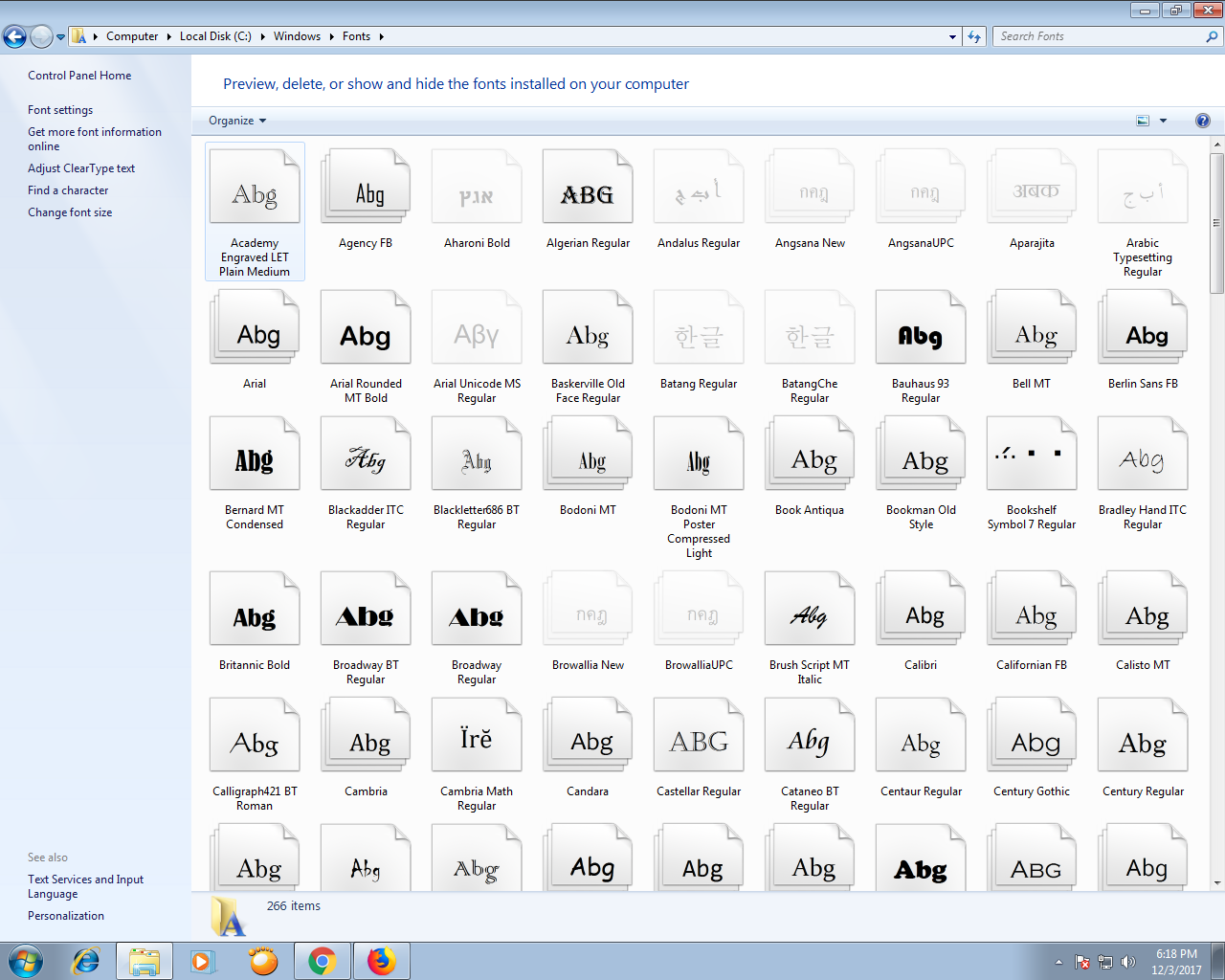 Cara Menambah Font Pada Windows