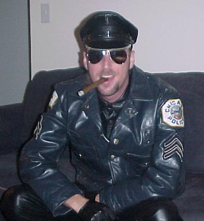 SARGE WOLF'S LOCKER: LEATHER CIGAR OFFICERS II