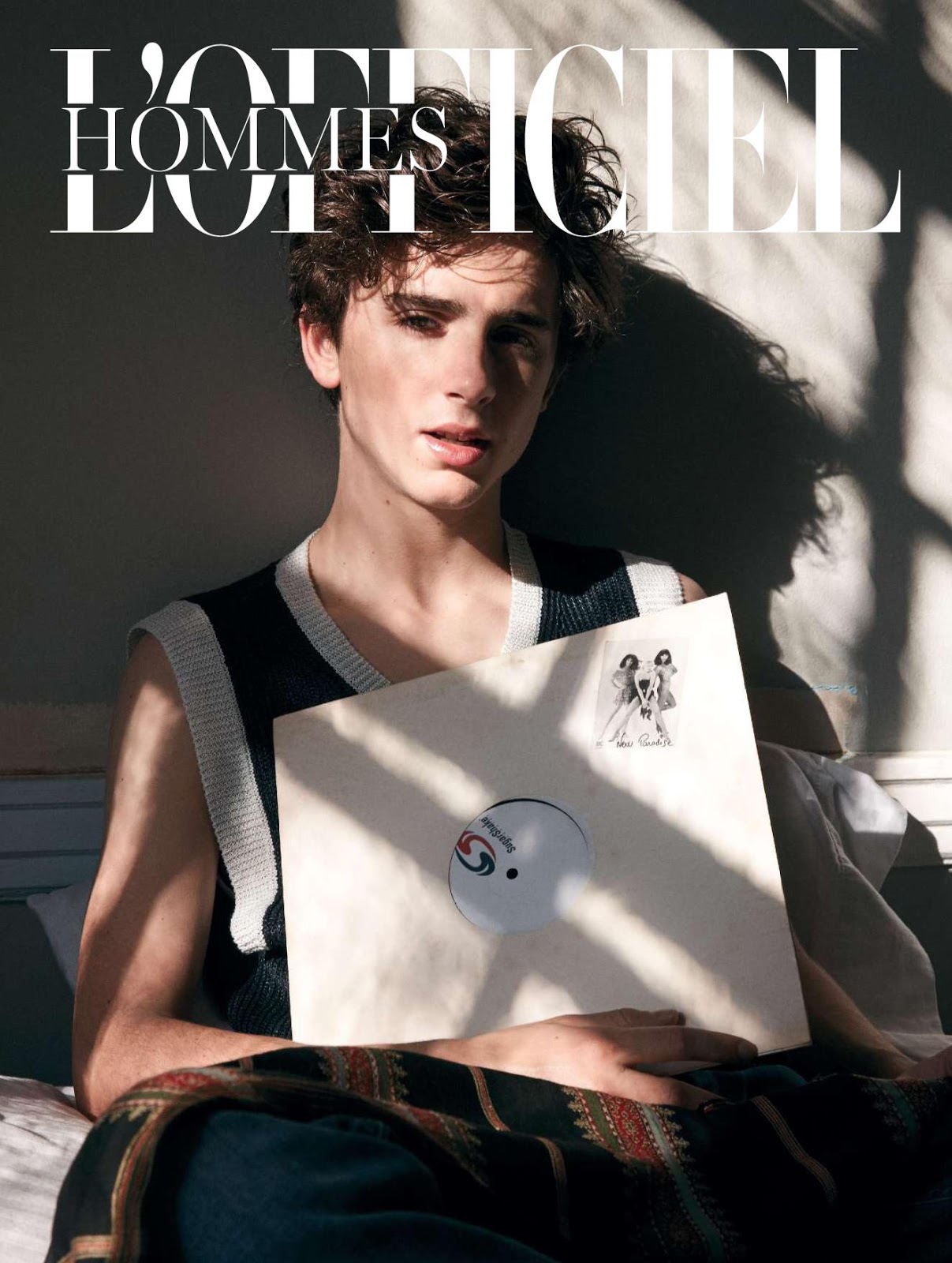 Timothée Chalamet por Carlotta Manaigo para L'Officiel Hommes Italia