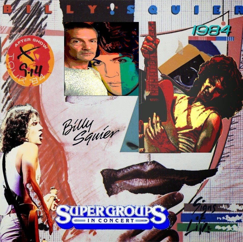 Billy Squier Boots: Salt Palace Salt Lake City Utah October 4 1984