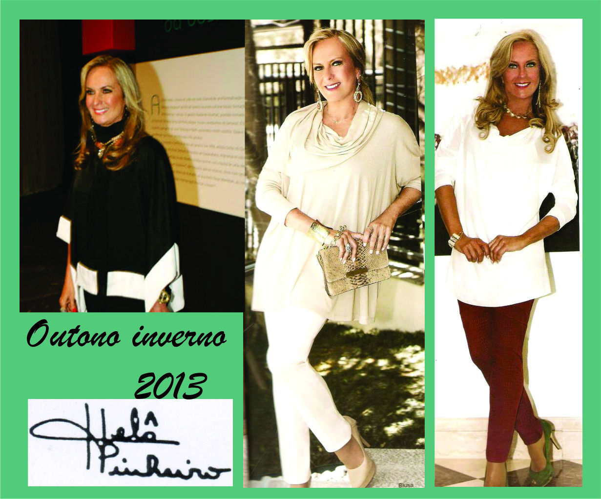 Peças clássicas e sofisticadas fazem parte da coleção de moda plus size ...