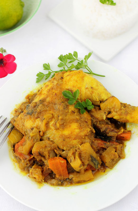 Colombo de Poulet Créole