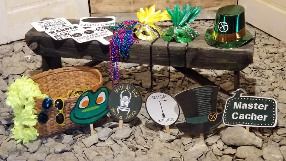Fields Of Heather: Geocaching Photo Booth Props