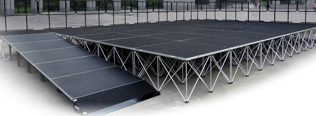 How to Arrange the Best Portable Stages