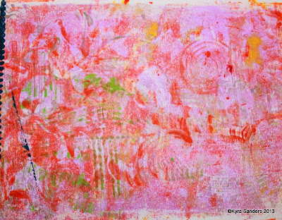 Art - It does a body good!: Homemade Gelli