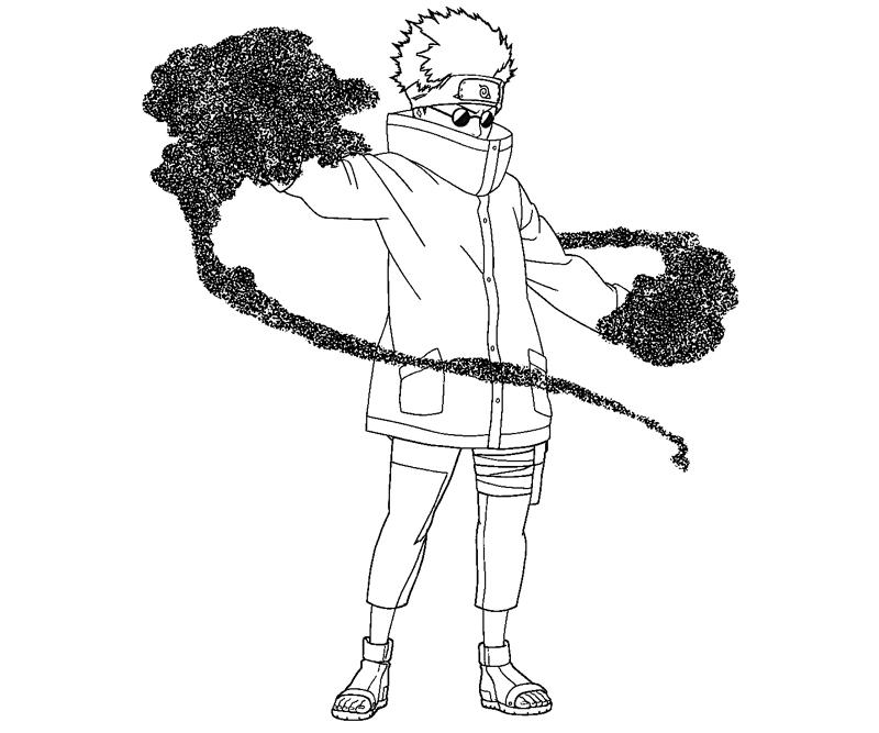 Shino Aburame 5 Coloring | Crafty Teenager