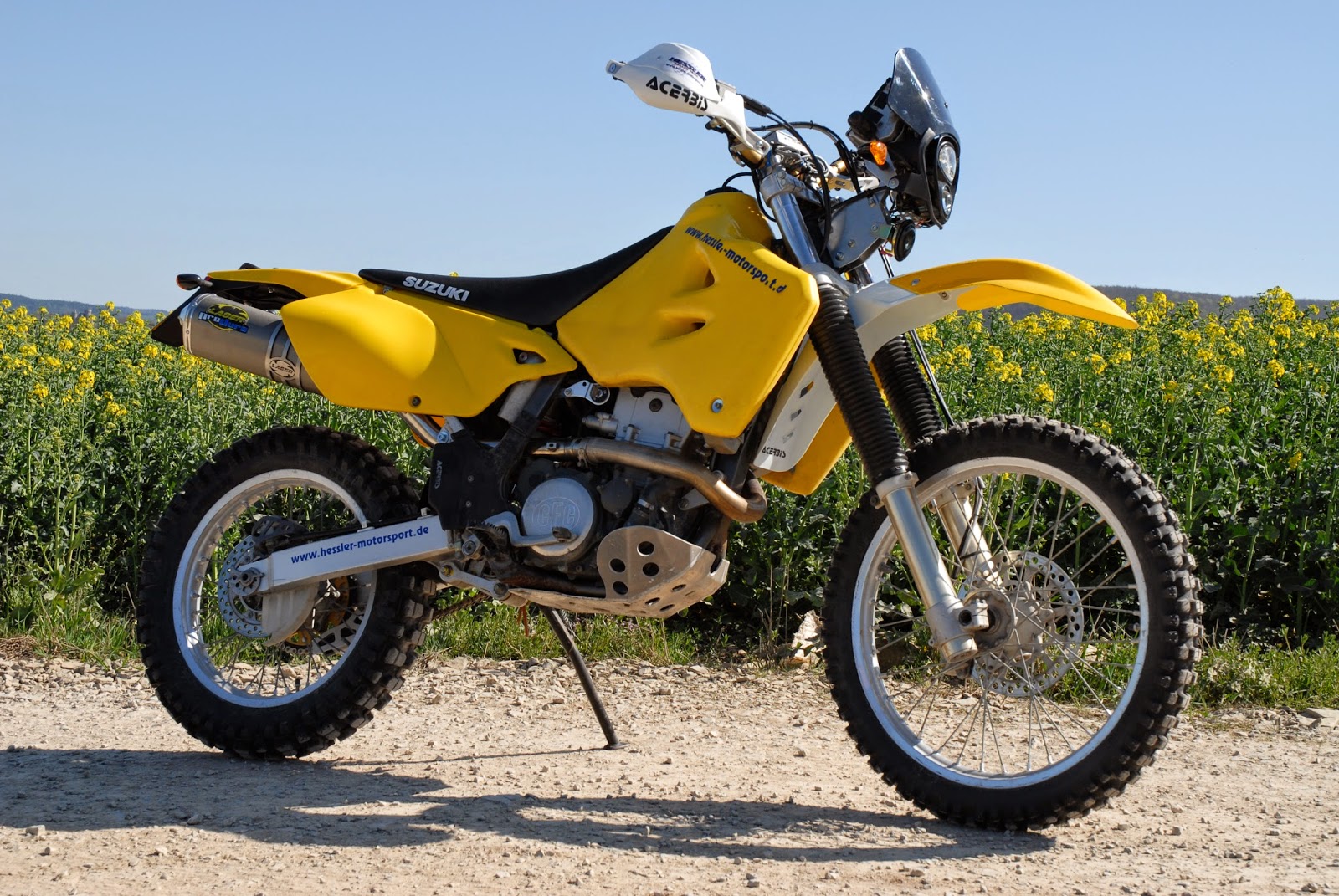 Der SUZUKI DR RALLYE & DR CUSTOM BIKE BLOG: HESSLER RALLYE DR-Z 400