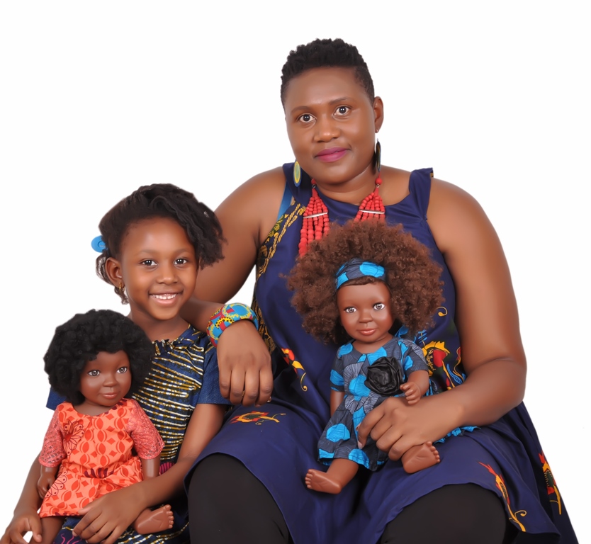 Ebony-Essence of Dolls in Black: M'simbi Dolls Teach Cultural Identity